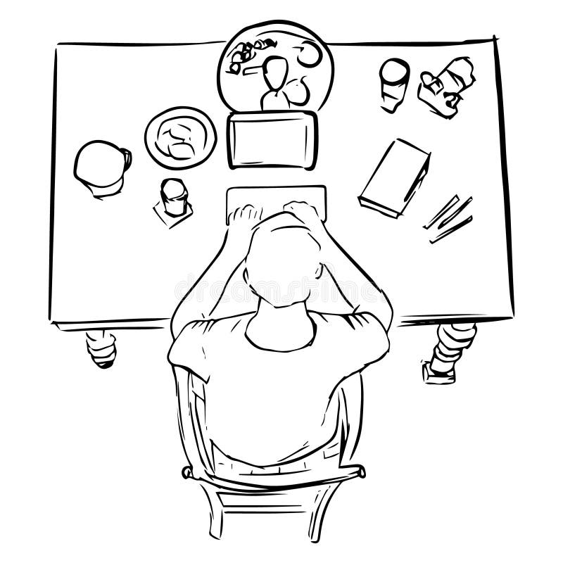 Sketch Person Computer Stock Illustrations – 6,461 Sketch Person ...