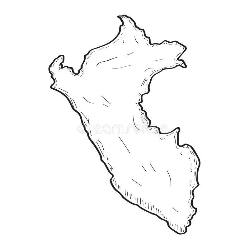 Political map of Peru stock vector. Illustration of abstract - 115263393