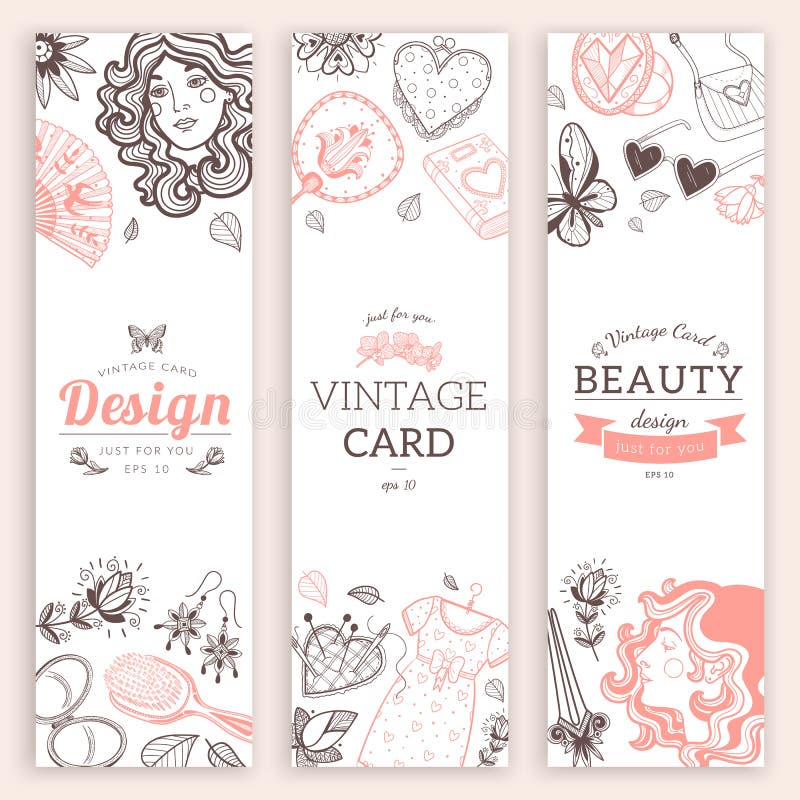 Sketch Objects Composition. Stock Vector - Illustration of invitation ...