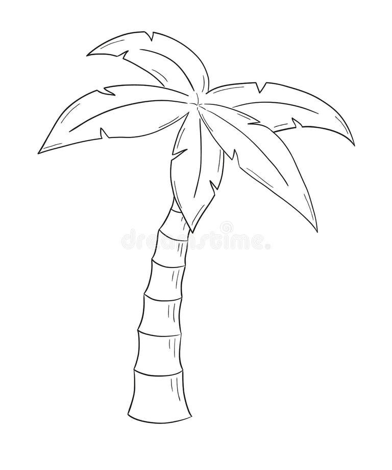 Chalk Art Palm Tree Stock Illustrations – 307 Chalk Art Palm Tree Stock ...