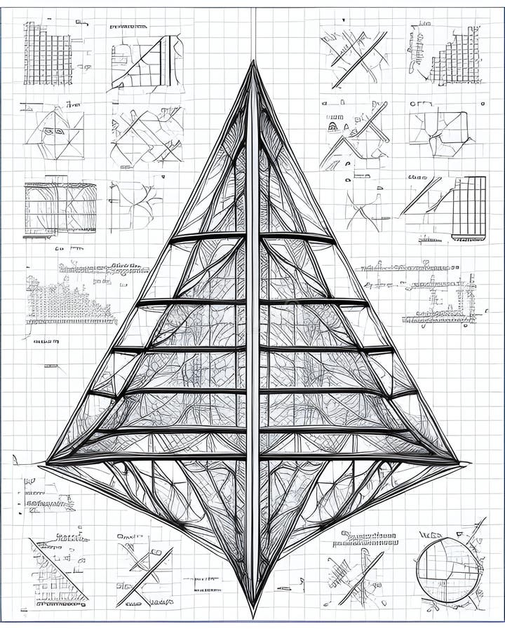 Pyramid Tree Stock Illustrations – 6,587 Pyramid Tree Stock ...