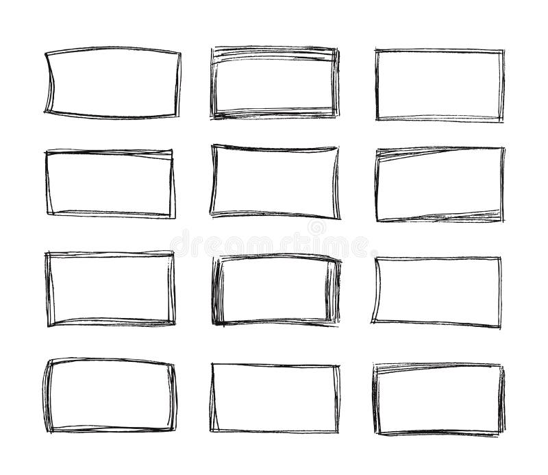 Rectangular Doodle Frames Stock Illustrations – 513 Rectangular Doodle Frames Stock ...