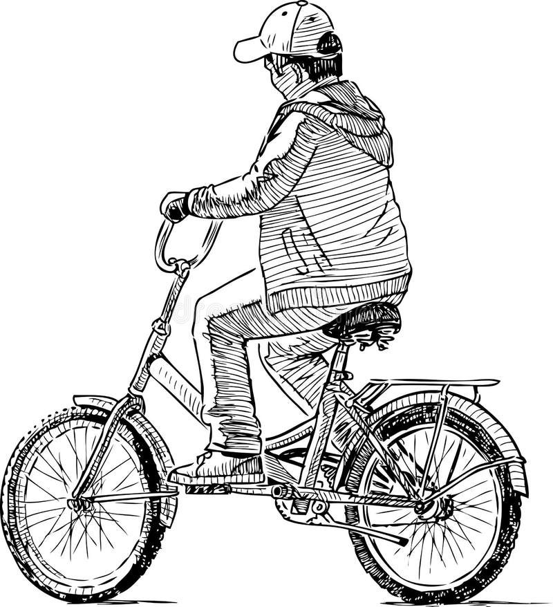 Boy Drawing Cycling Stock Illustrations – 585 Boy Drawing Cycling Stock ...