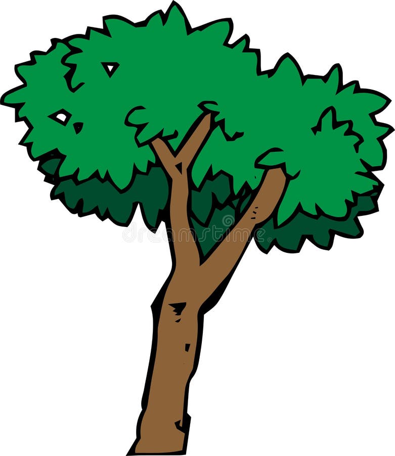 Sketch of tree stock vector. Illustration of plant, growth - 198011367