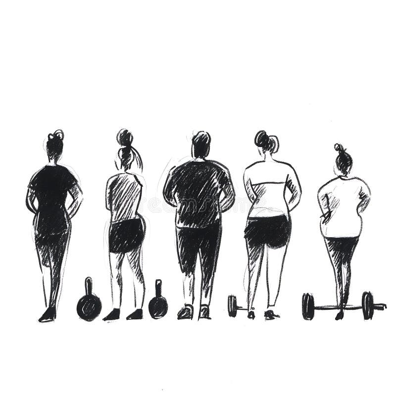 Different Exercise Posture Stock Illustrations – 1,143 Different ...