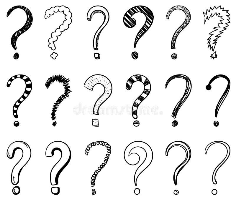 Dotted Line Question Mark Stock Illustrations – 216 Dotted Line ...