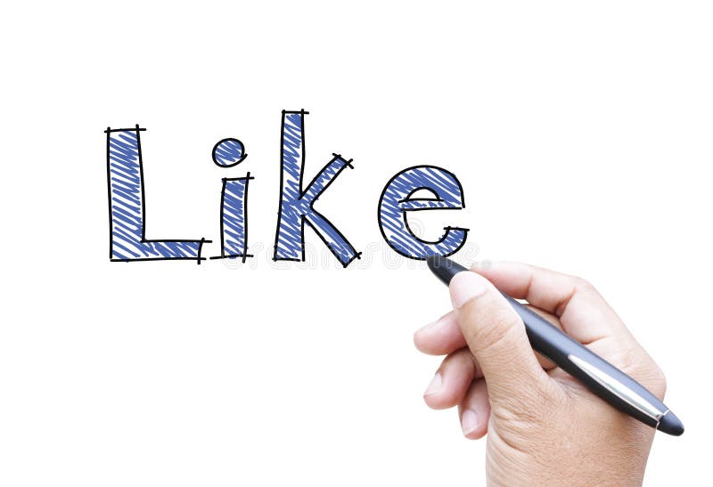 Like stock image. Image of like, social, network, hand - 21103703