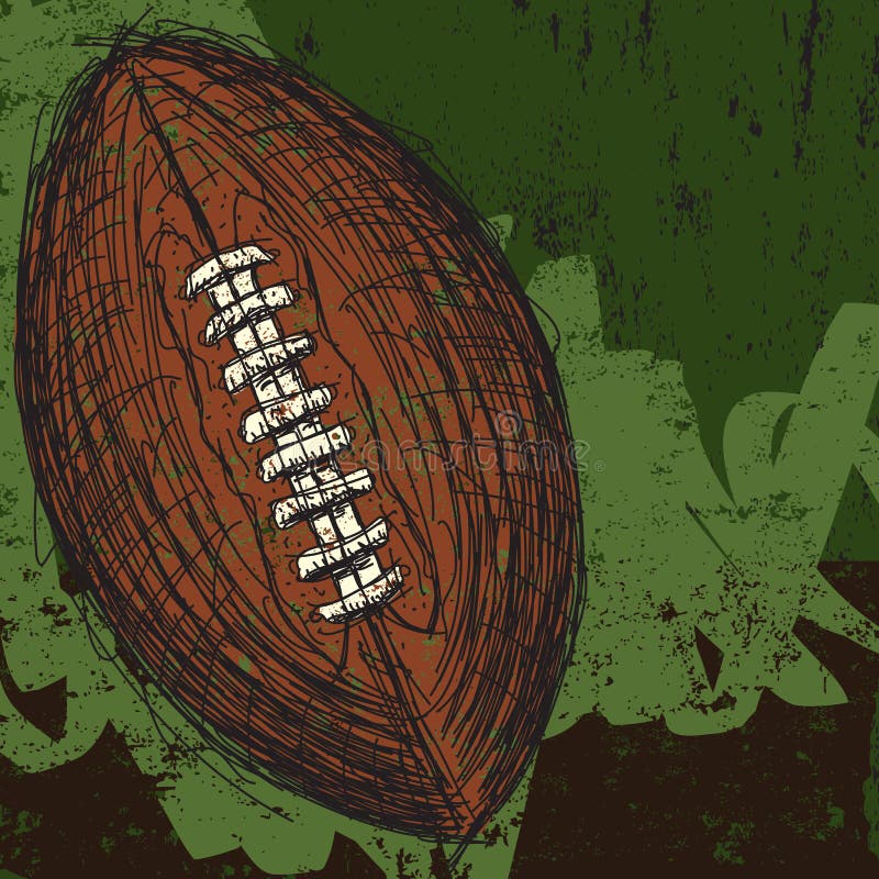 Distressed Football Stock Illustrations – 1,305 Distressed Football ...