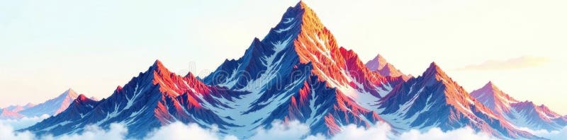 Sketchy Hand Drawn Mountain Peak, Isolated Vector Illustration , Sketch ...