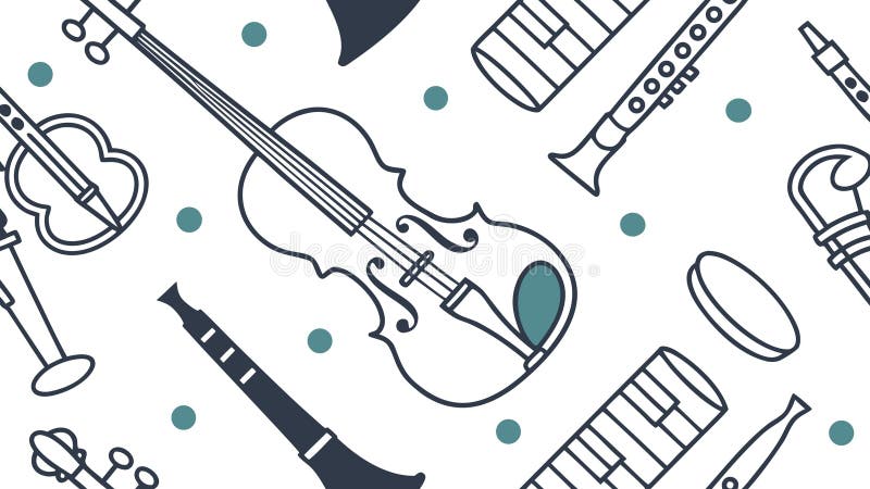 Sketchy Music Instruments Stock Illustrations – 232 Sketchy Music ...