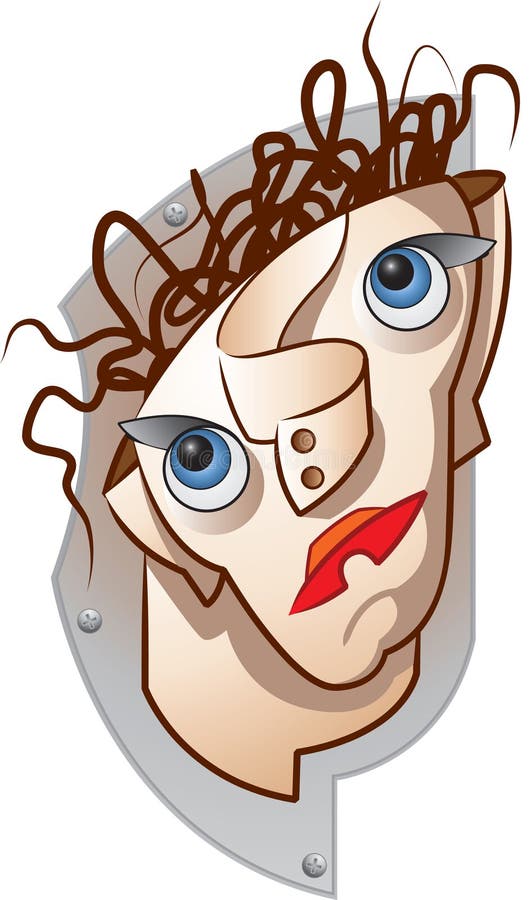 Deformed Face Stock Illustrations – 675 Deformed Face Stock ...
