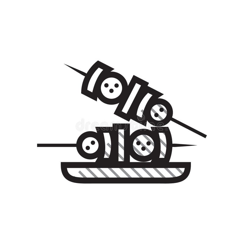 Skewers. Vector Illustration Decorative Design Stock Vector ...