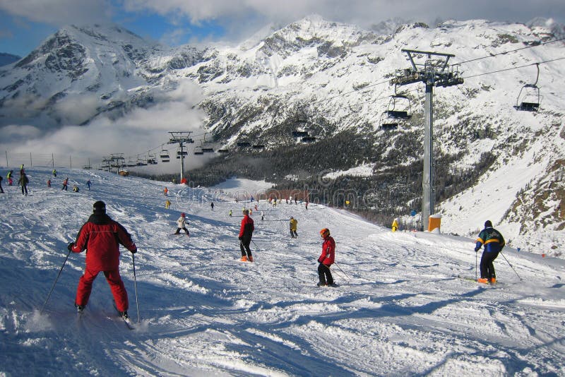 The Ski Area stock photo. Image of holiday, relaxation - 3978046