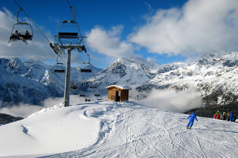 The Ski Area stock image. Image of home, peaceful, quiet - 3978199