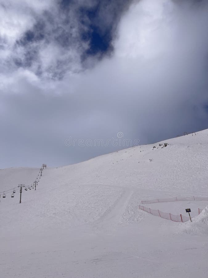 Ski Center in Esquel, Chubut, Argentina Stock Image - Image of ...