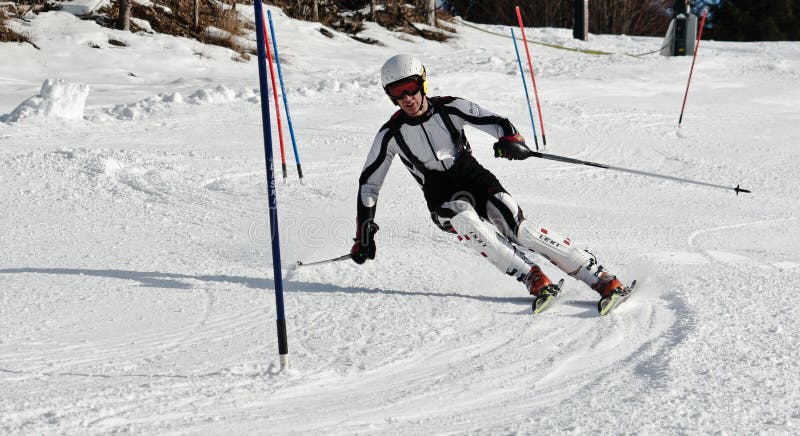Ski Compatition editorial stock image. Image of erdely - 28758794