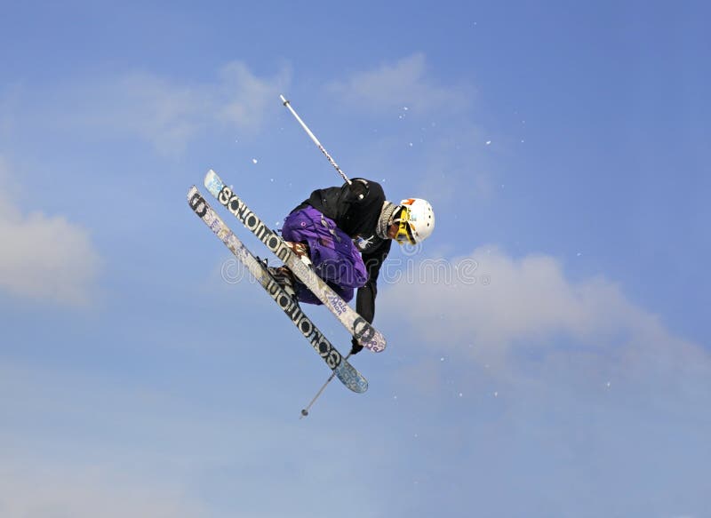 Ski De Style Libre Dans Szczyrk L'hiver Poland Image stock éditorial ...