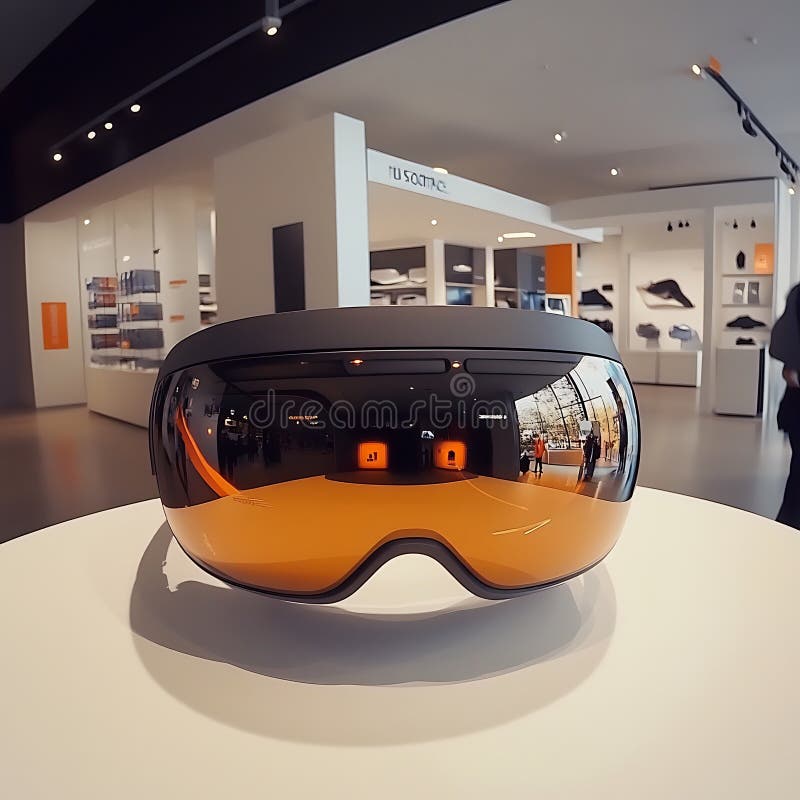 Ski or Goggles on the Table Stock Illustration - Illustration of active ...