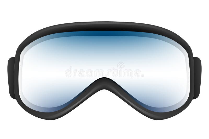 Ski Goggles Reflection Mountains Stock Illustrations – 200 Ski Goggles ...
