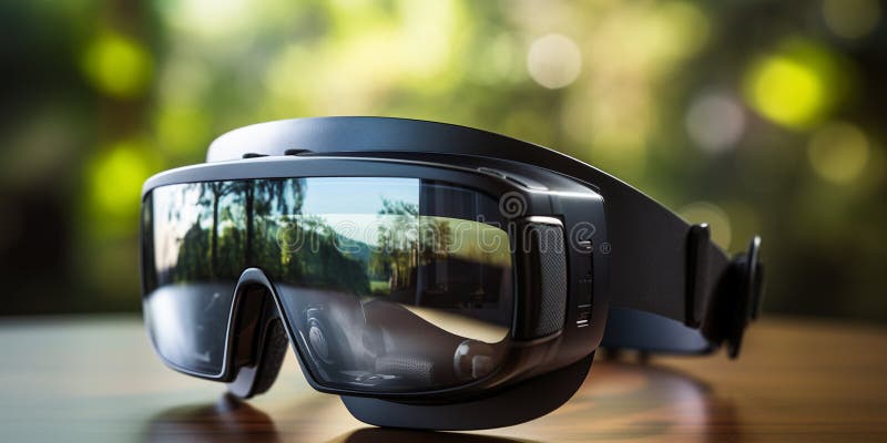 Ski or Goggles on the Table Stock Illustration - Illustration of skier ...