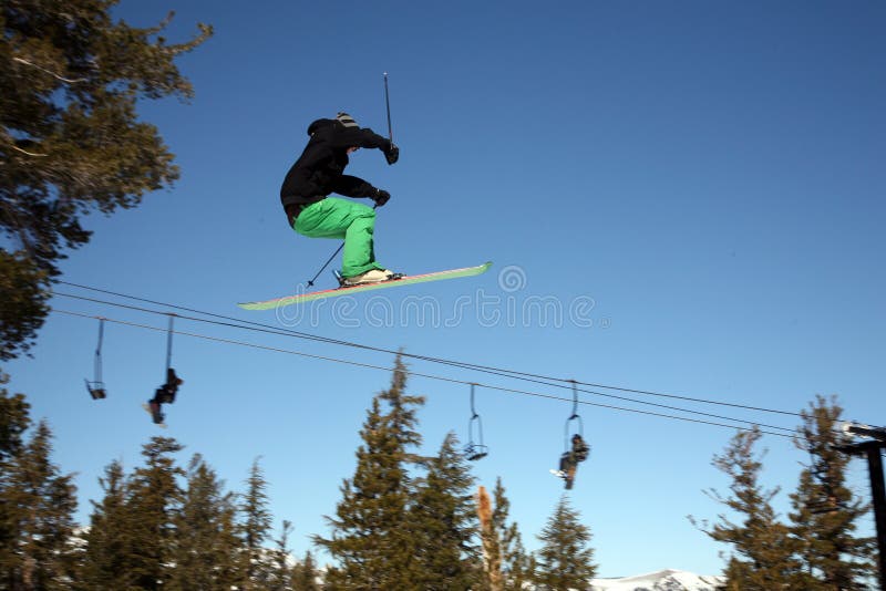 Ski jump stock photo. Image of jump, slopes, snow, warm - 6714158