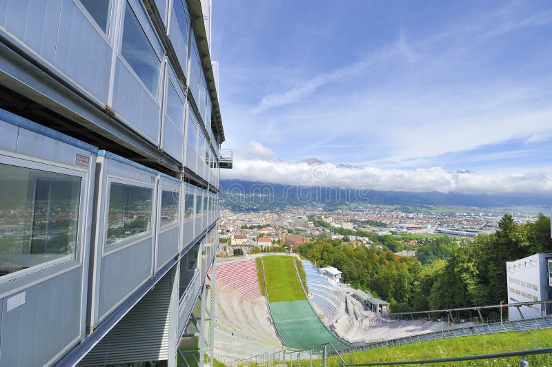 Old Ski Ramp editorial photo. Image of jump, games, ampezzo - 62588151