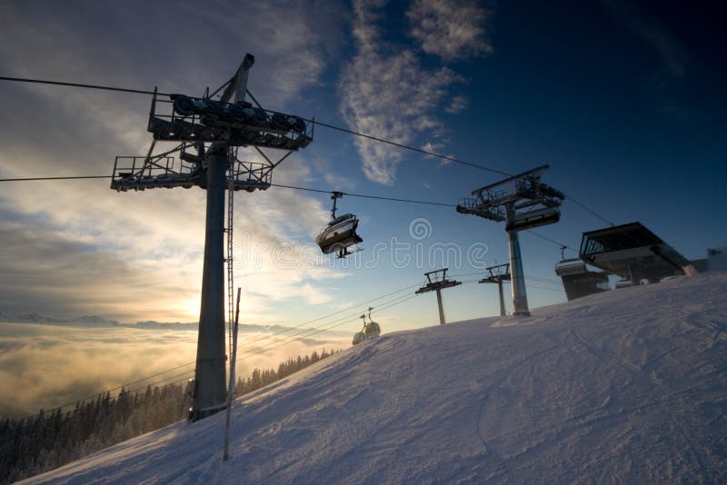 Winter Sport Scenery stock image. Image of valley, sport - 3991897