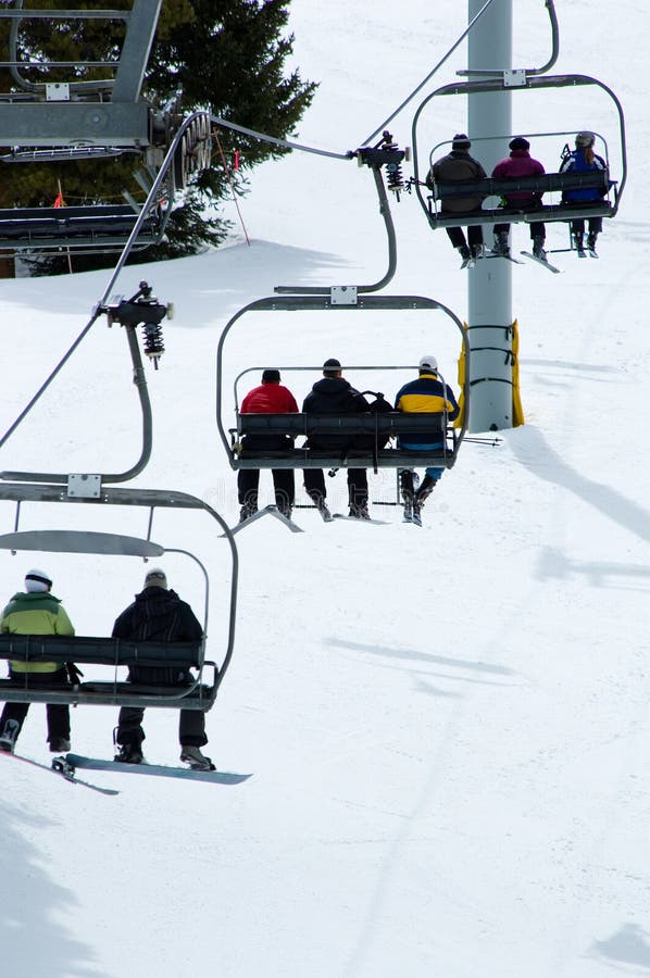 Ski Lift stock image. Image of excercise, wear, activity - 5156343