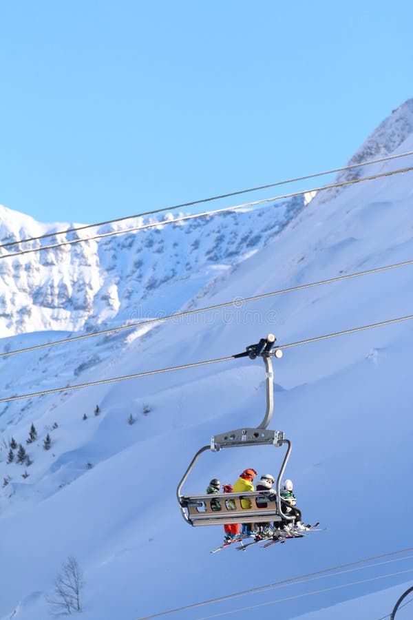 Ski Lift editorial photography. Image of background, skis - 66953702