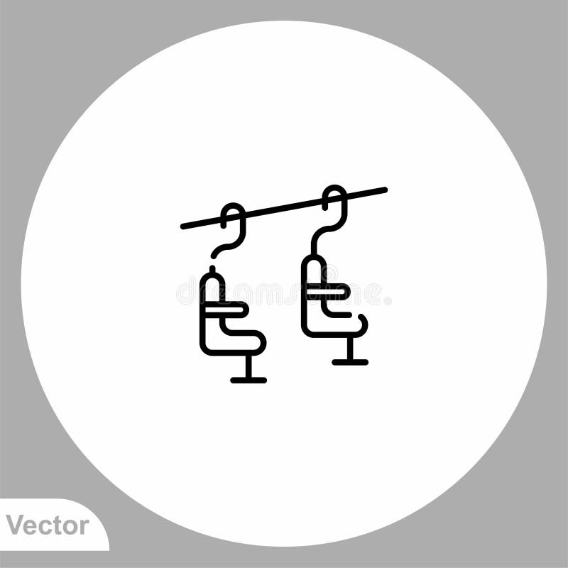 Ski Lift Sign Stock Illustrations – 2,744 Ski Lift Sign Stock ...