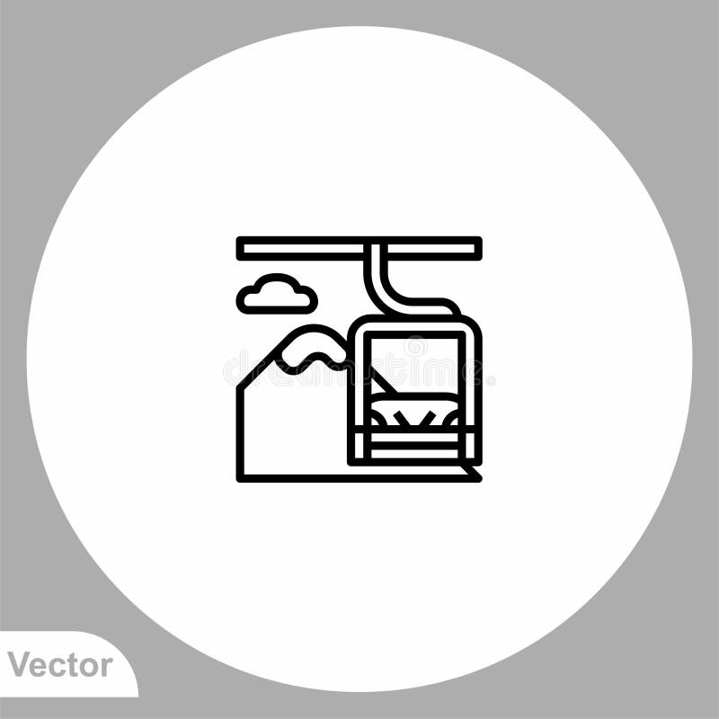 Ski Lift Sign Stock Illustrations – 2,744 Ski Lift Sign Stock ...