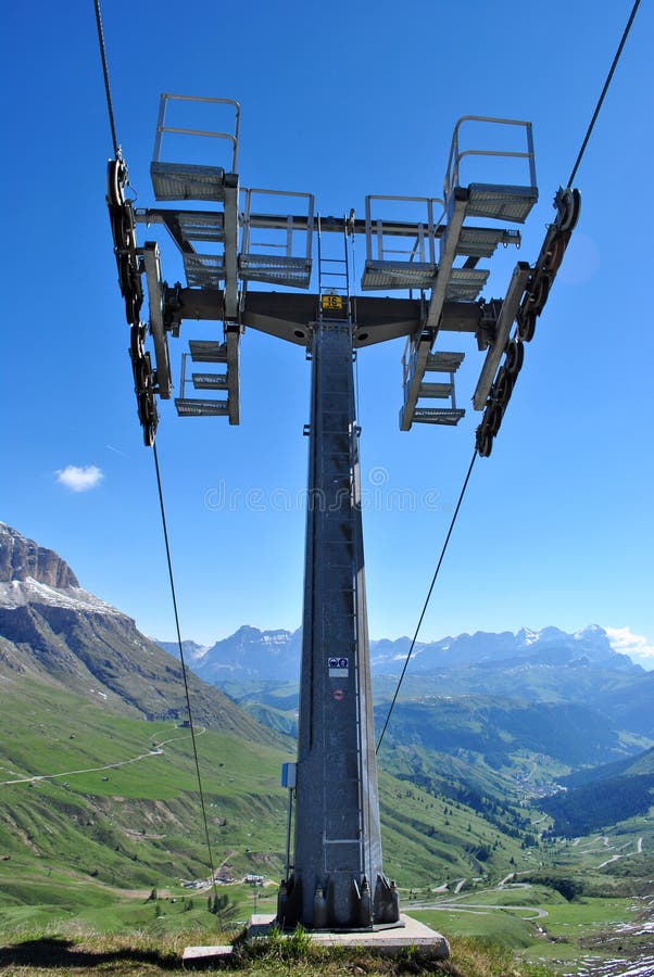Ski lifts stock photo. Image of sport, nature, downhill - 14932778