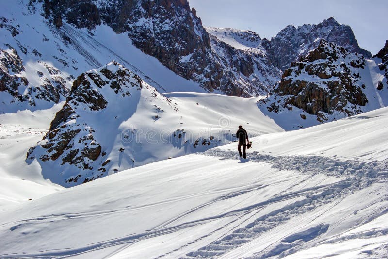 Ski resort Chimbulak. editorial photography. Image of people - 65999167