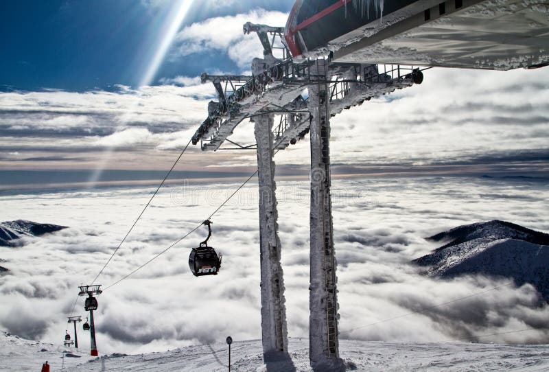 Ski Resort Jasna Slovakia Europe Editorial Stock Image - Image of high ...