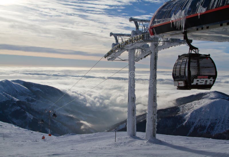 Ski Resort Jasna Slovakia Europe Editorial Stock Photo - Image of ...