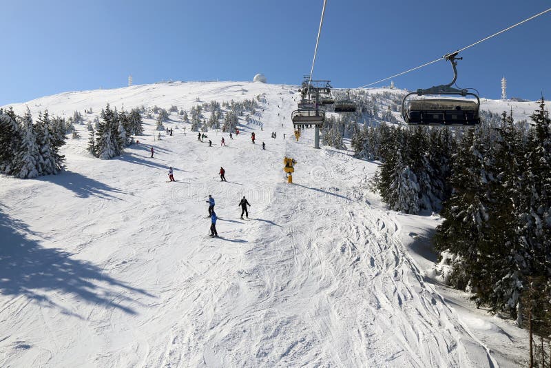 Ski Resort Kopaonik , Serbia Stock Image - Image of forest, mountain: 50593769