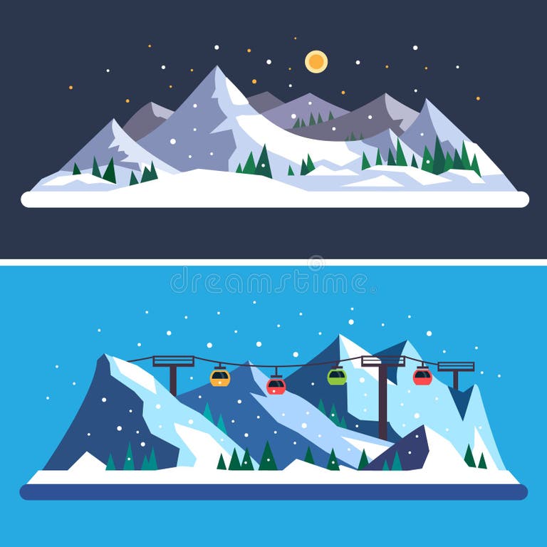 Ski Resort Stock Illustrations – 27,400 Ski Resort Stock Illustrations ...