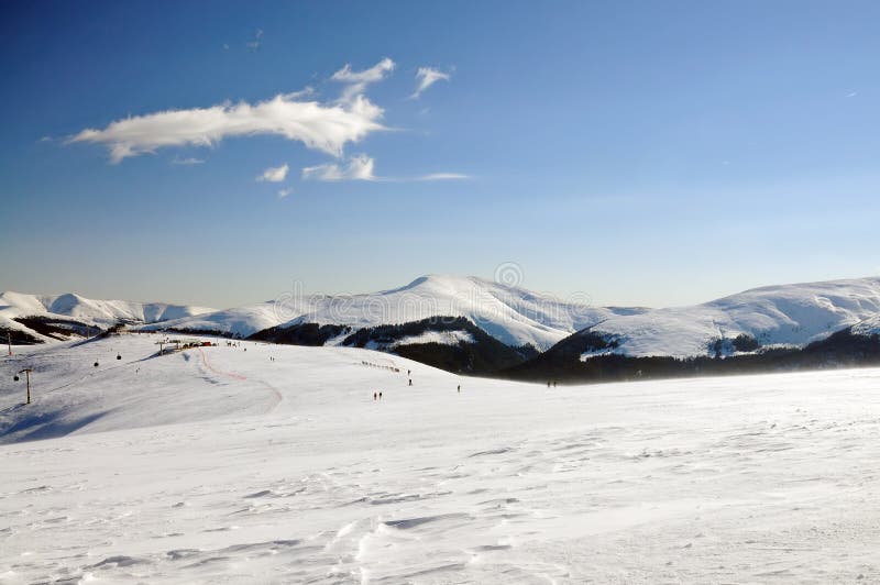 Ski resort stock image. Image of lifestyle, outdoors - 35486259