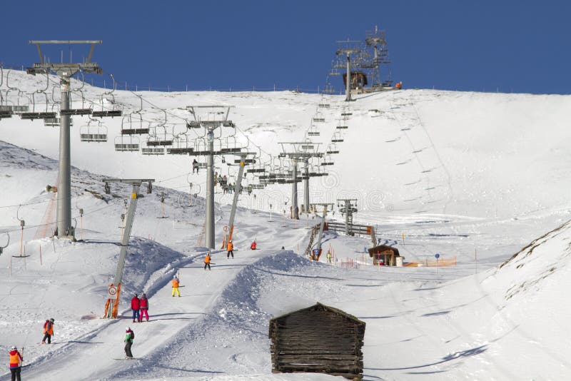 Ski Resort in Sillian Austria Stock Photo - Image of resort, explore ...