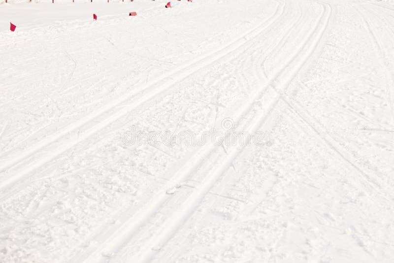 Ski run stock photo. Image of boundary, path, sports - 23529336