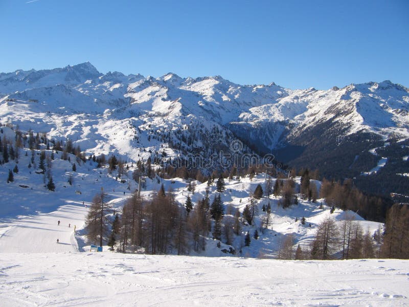 Ski Run Picture. Image: 4353666