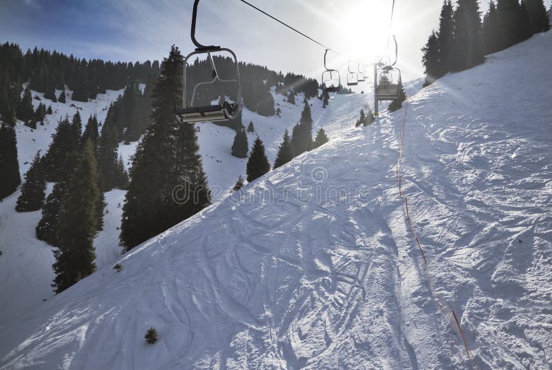 Ski slope stock photo. Image of hill, vertical, slope - 25273404