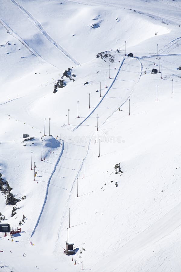Ski slope and snow stock image. Image of slope, destination - 51622661