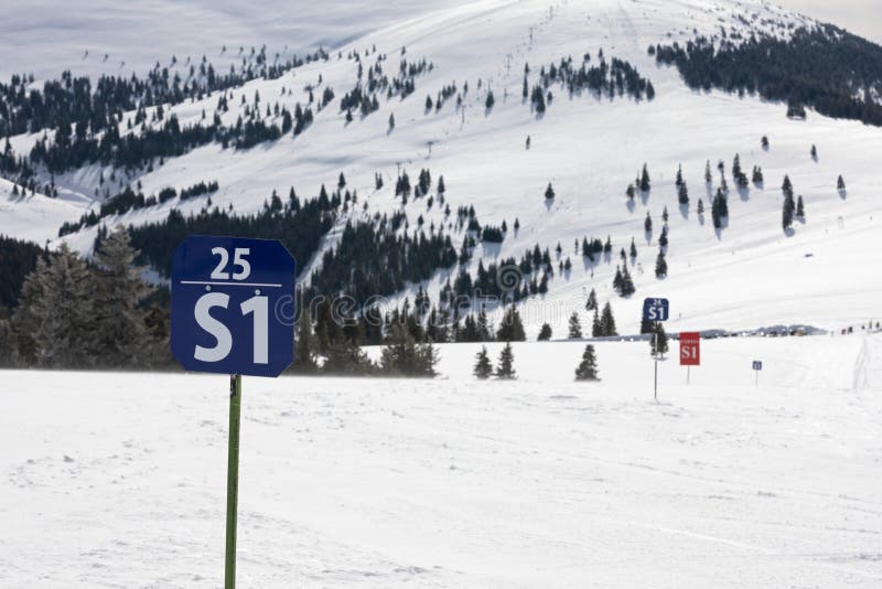 Ski slopes stock photo. Image of season, activity, lifestyle - 254522020