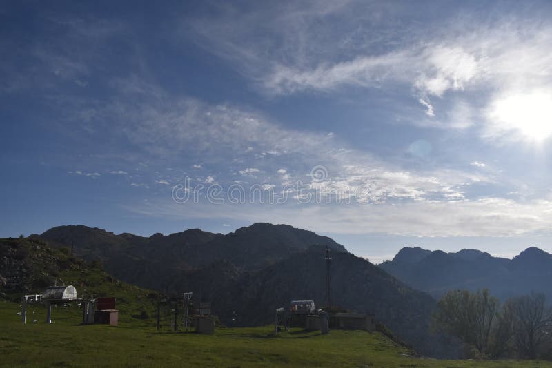 Ski Slopes during Spring - Lebanon 2020 - Laklouk Stock Photo - Image ...