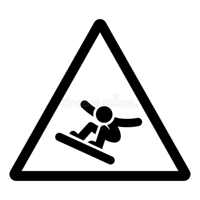 Ski Sports Area Symbol Sign ,Vector Illustration, Isolate on White ...