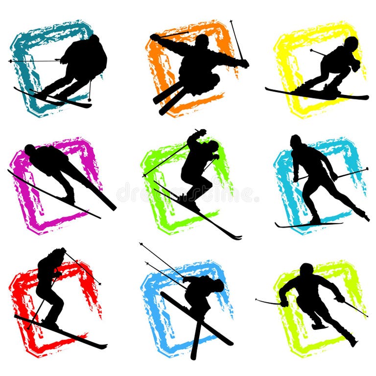 Ski Vector Stock Illustrations – 56,629 Ski Vector Stock Illustrations ...