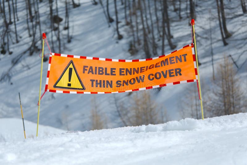 335 Warning Sign Ski Slope Stock Photos - Free & Royalty-Free Stock ...