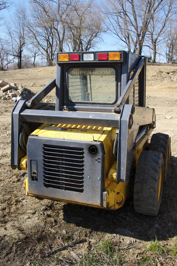Skid Loader stock photo. Image of lift, back, equipment - 678324