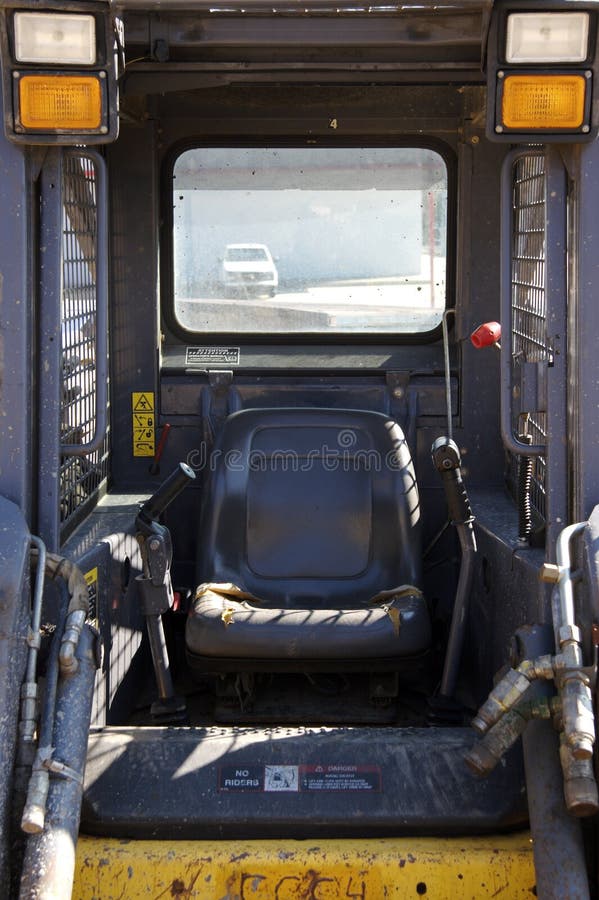 Skid Loader Cabin stock photo. Image of bobcat, tractor - 707146